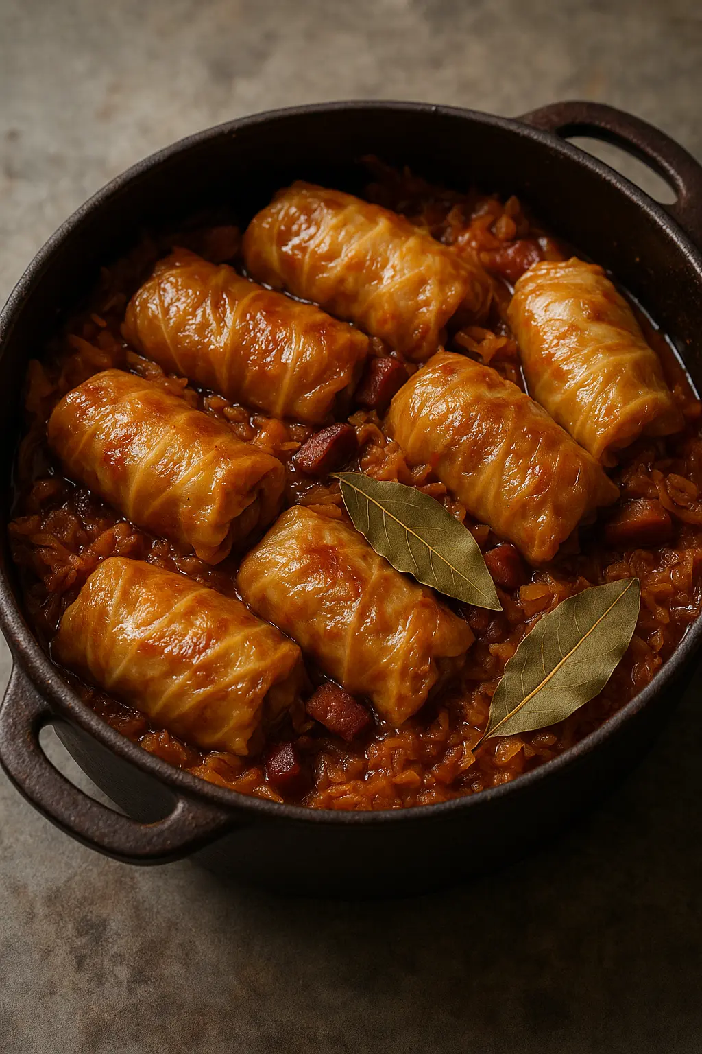 Romanian-Style Sarmale (Stuffed Cabbage Rolls) | Chefstore Cookbook